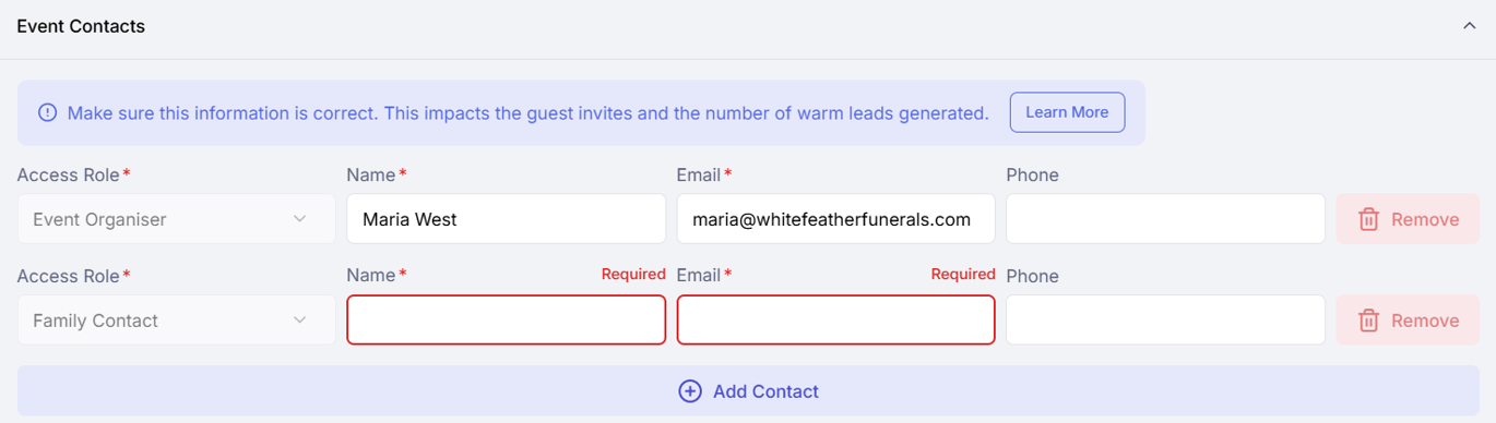 How to upload a pre-recorded service