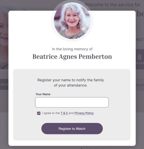 Registration form help