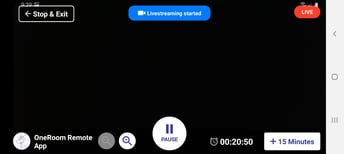 How to start a remote stream